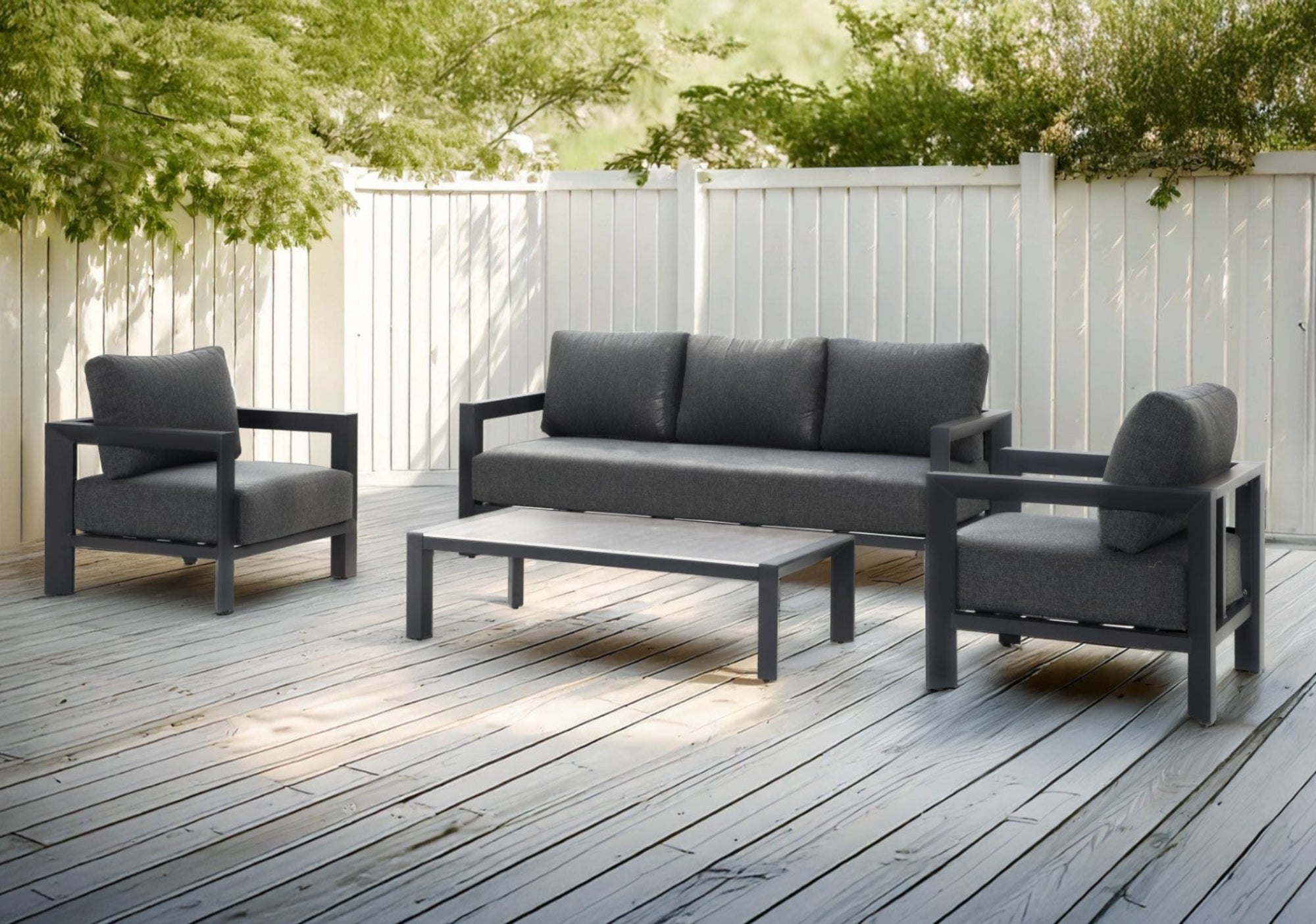 ATLANTIC 3-1-1 COFFEE TABLE LOUNGE SET – Jape Furnishing Superstore